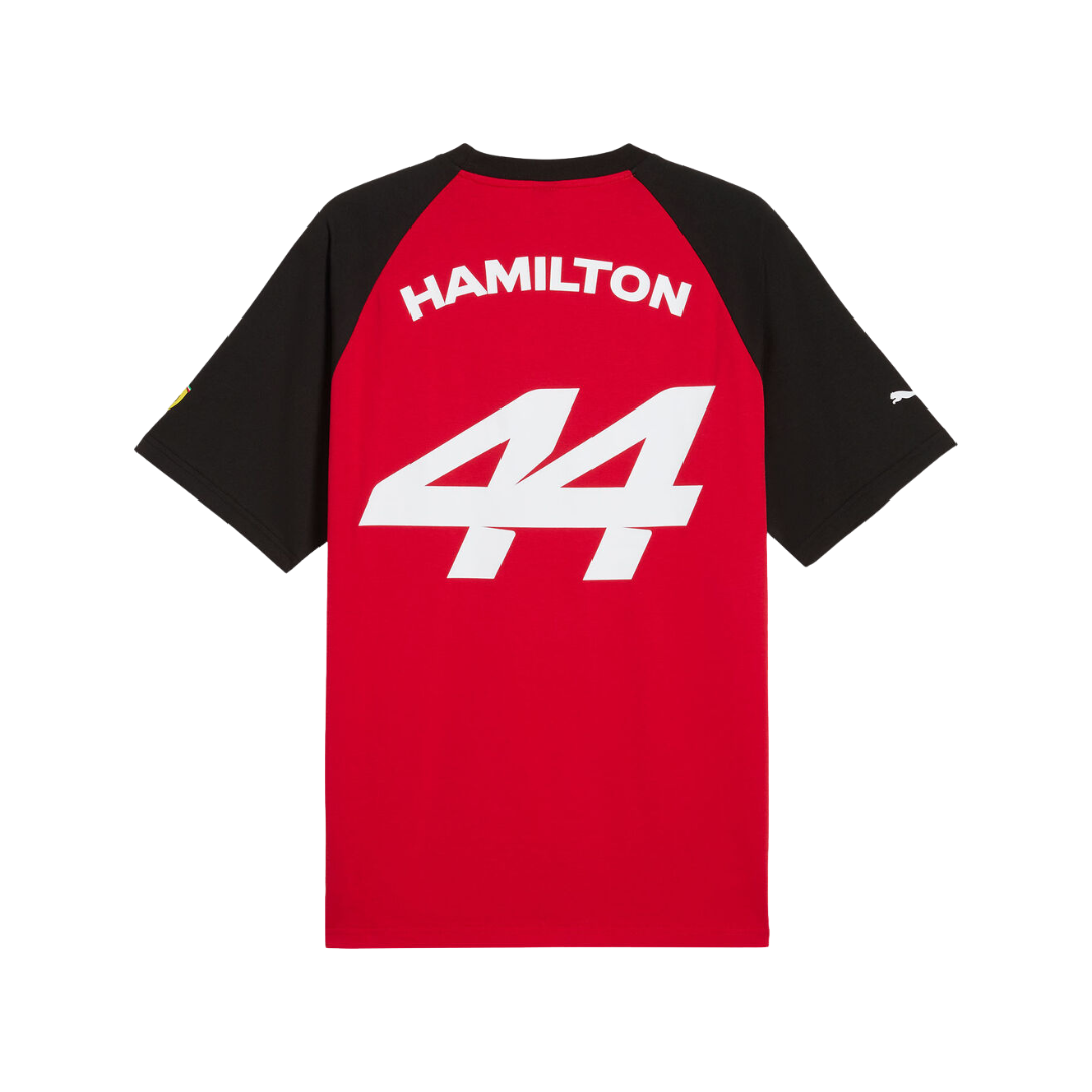 Playera Lewis Hamilton Racing Fanwear 2026 Roja - Formula entre Amigos